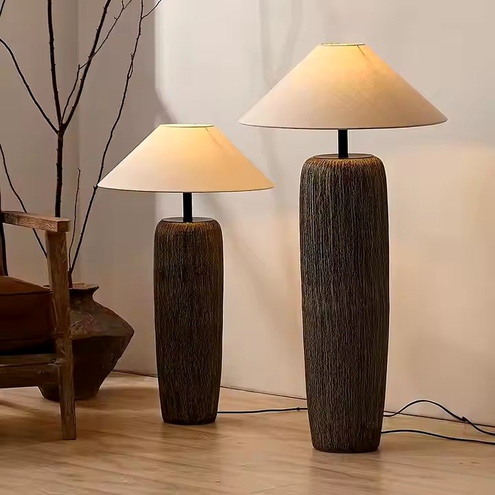 Earthy Column Lamp - lampada